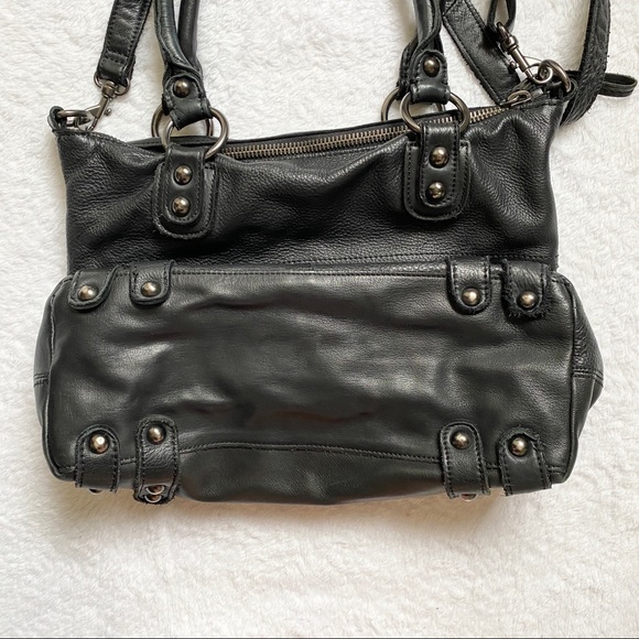 Linea Pelle | Bags | Linea Pelle Dylan Tote Matte Black Leather | Poshmark